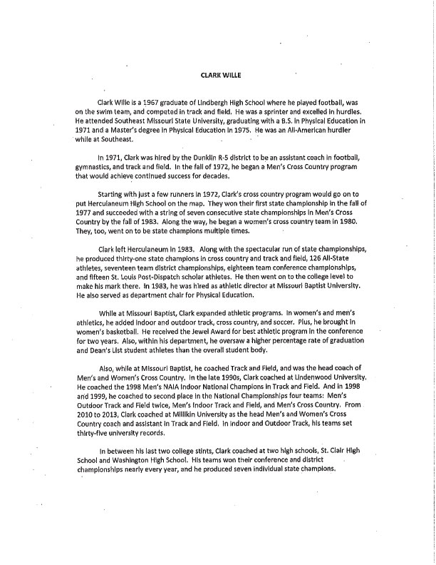 1969 Hall of Fame Track Team, SEMO